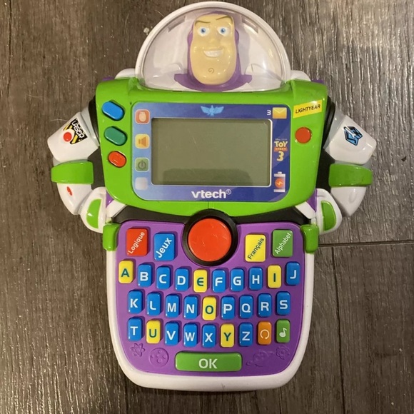 v tech | Toys | Disney Pixar Toy Story Buzz Lightyear Vtech Learn Go ...